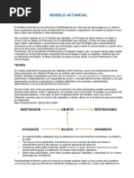 Esquema Actancial y sus Elementos | PDF