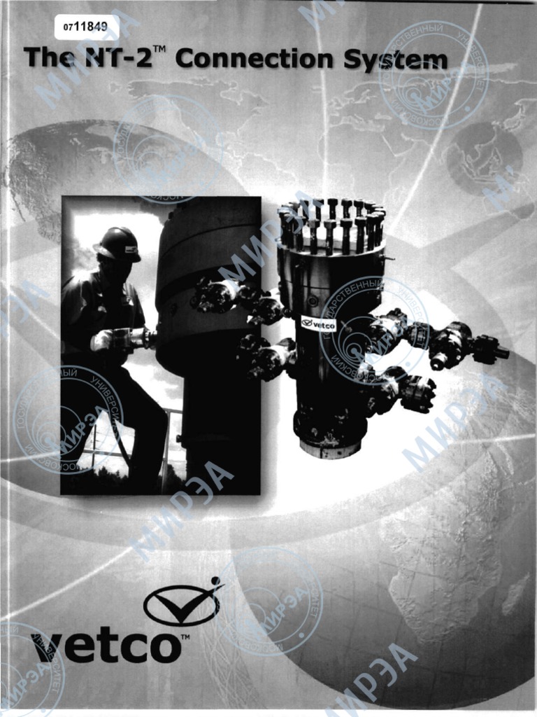 The NT-2™ Connection System: Vetco | PDF | Electrical Connector | Screw