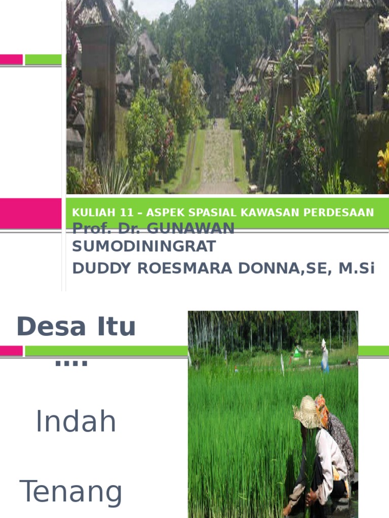 Prof. Dr. GUNAWAN Sumodiningrat Duddy Roesmara Donna, Se, M.Si | PDF