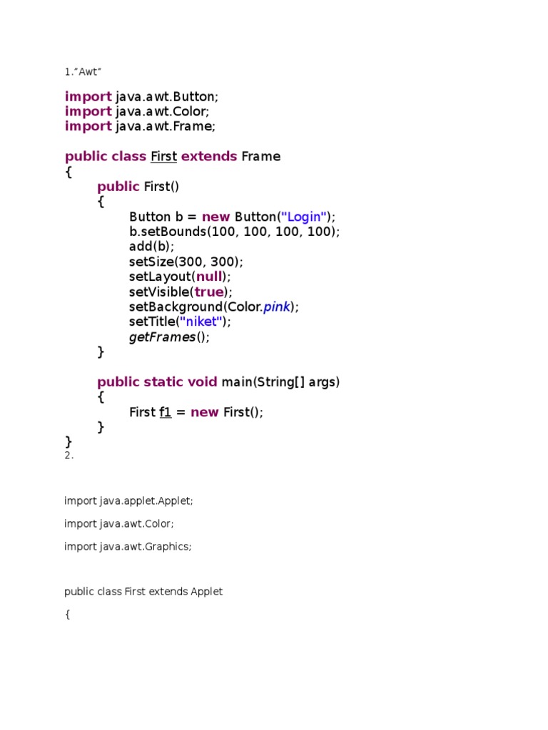 Import Import Import Public Class Extends Public New: "Login" | PDF ...