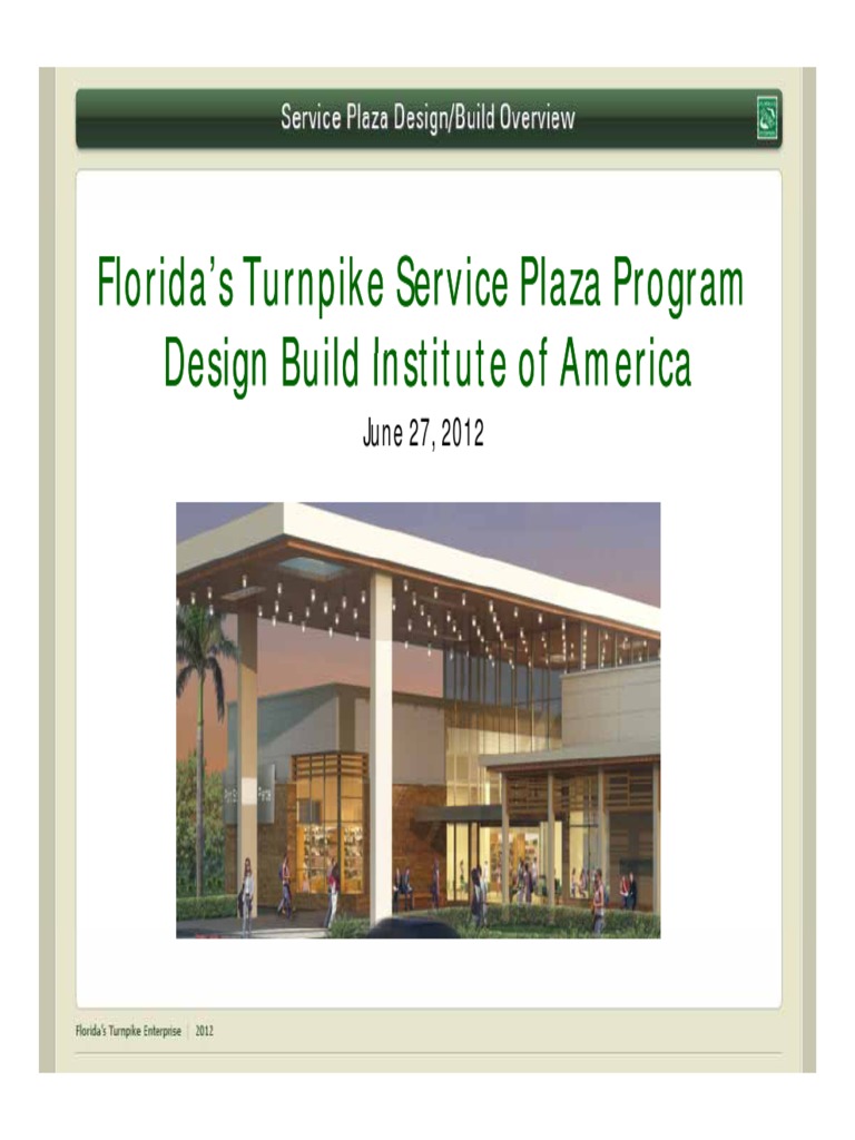Turnpike Concession p3 Dbia Presentation 061912 | Download Free PDF ...