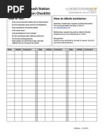 Weekly Hazardous Waste Inspection Checklist | PDF