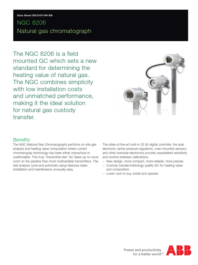 Abb NGC 8206 DS - 2101164-En PDF | PDF | Gas Chromatography | Computing ...
