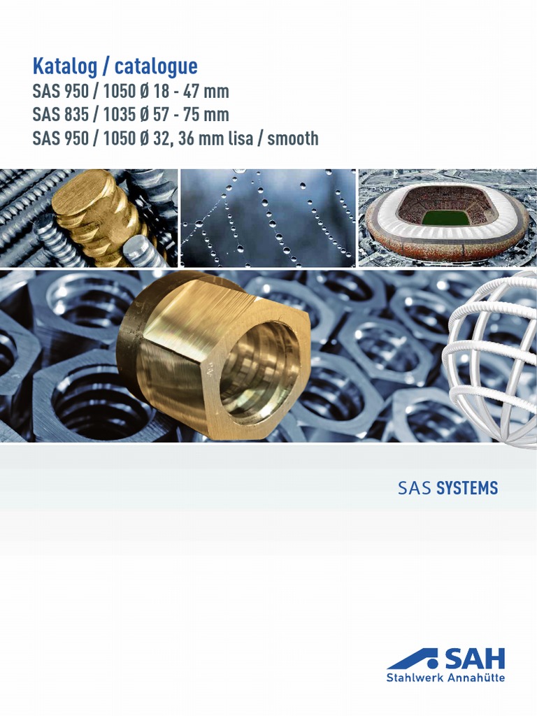 SAS Systems Product Catalogue featuring Prestressing Accessories and ...