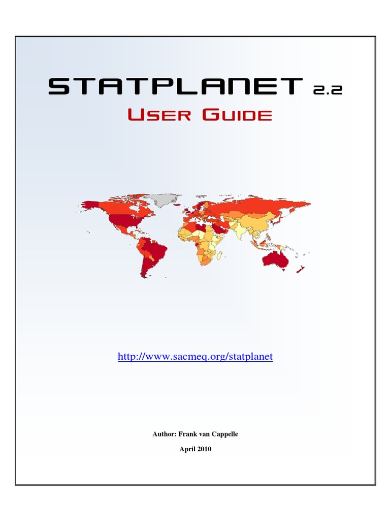 User Guide StatPlanet PDF | PDF | Chart | Microsoft Excel