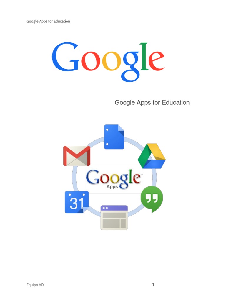 Google Apps Education | PDF | Google | Gmail