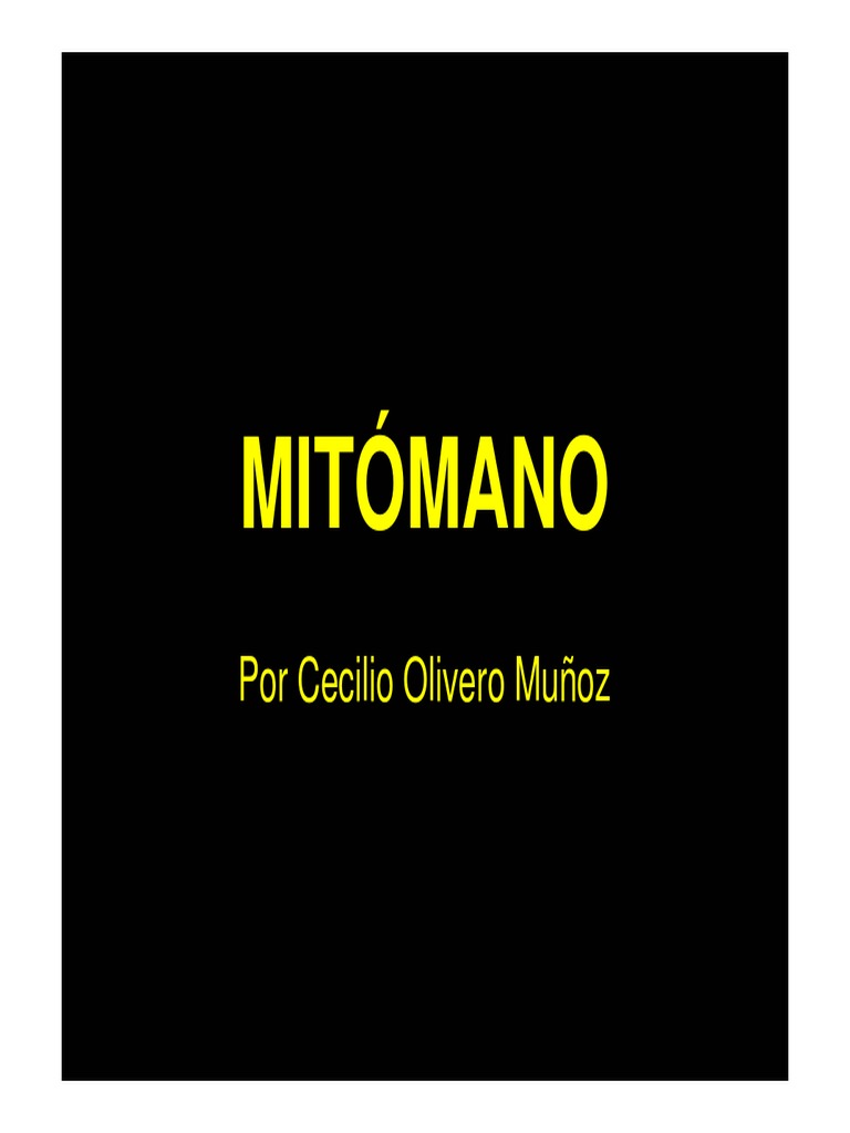 Mitomano | PDF | Trastorno mental | Bienestar