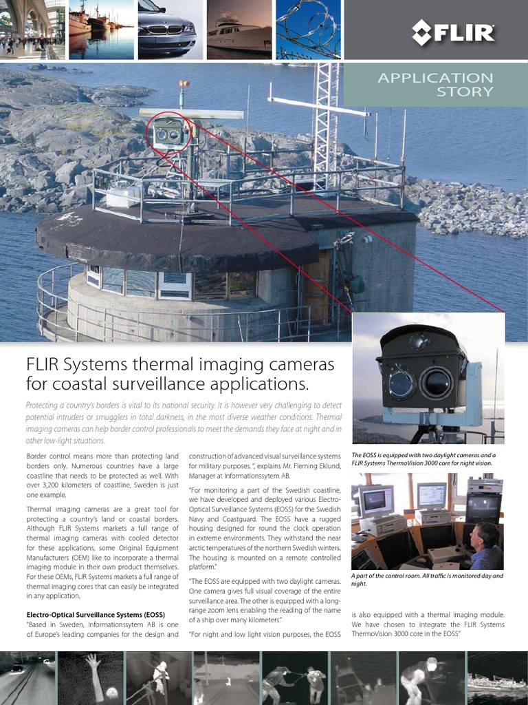 FLIR Thermal Imaging for Swedish Coastline | PDF | Thermography | Infrared