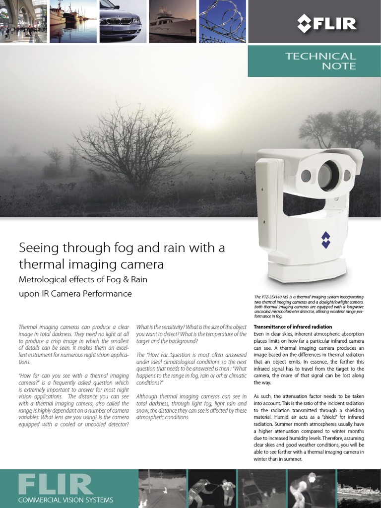 Seeing Through Fog and Rain With A Thermal Imaging Camera | PDF ...