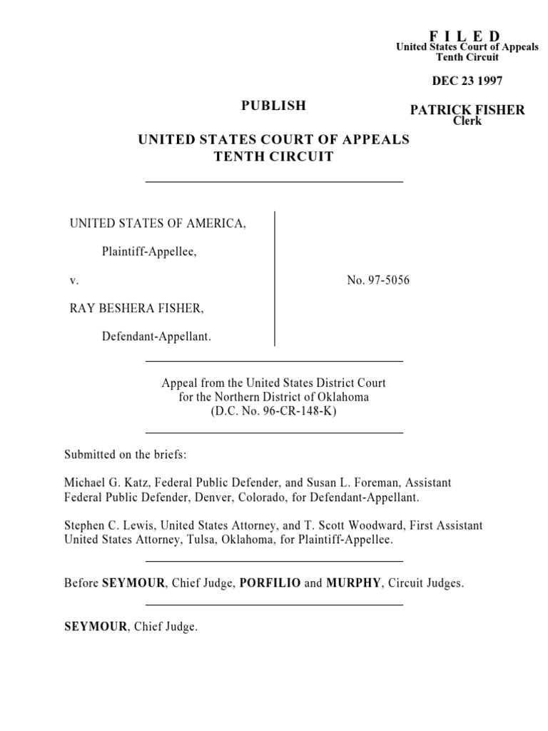 Publish United States Court of Appeals Tenth Circuit: Filed | PDF ...