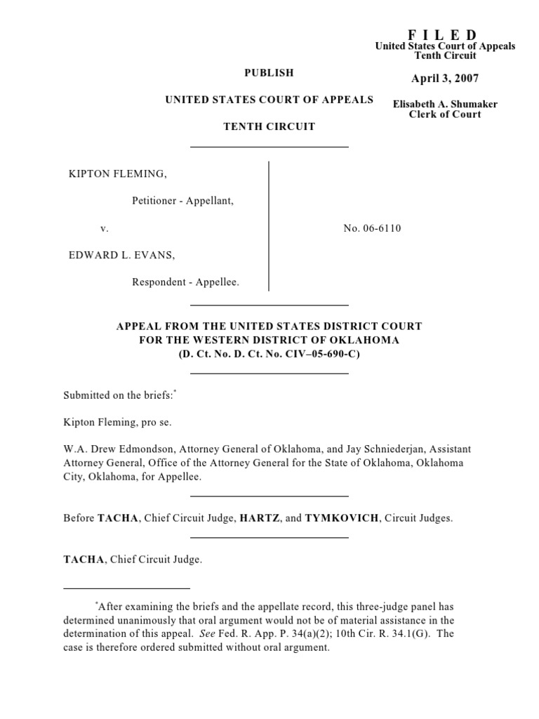 Filed: April 3, 2007 | PDF | Equitable Tolling | Antiterrorism And ...