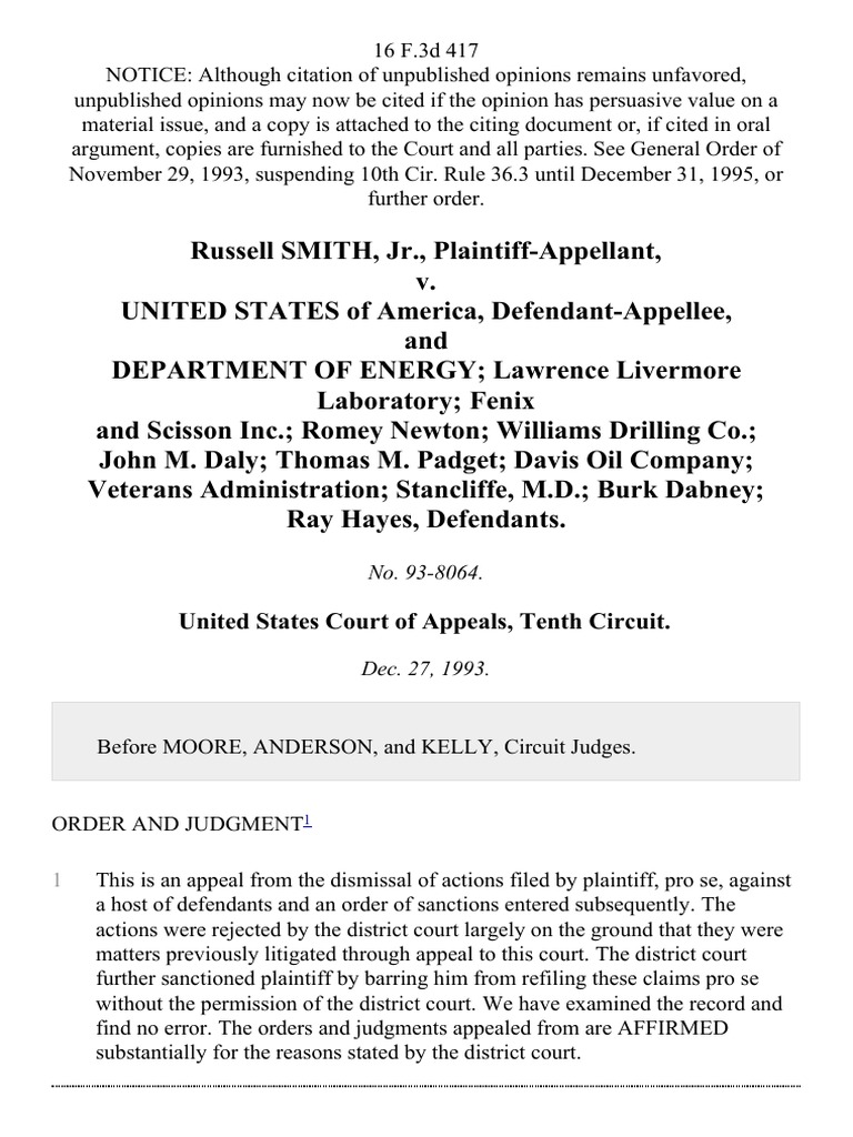 United States Court Of Appeals Tenth Circuit Pdf