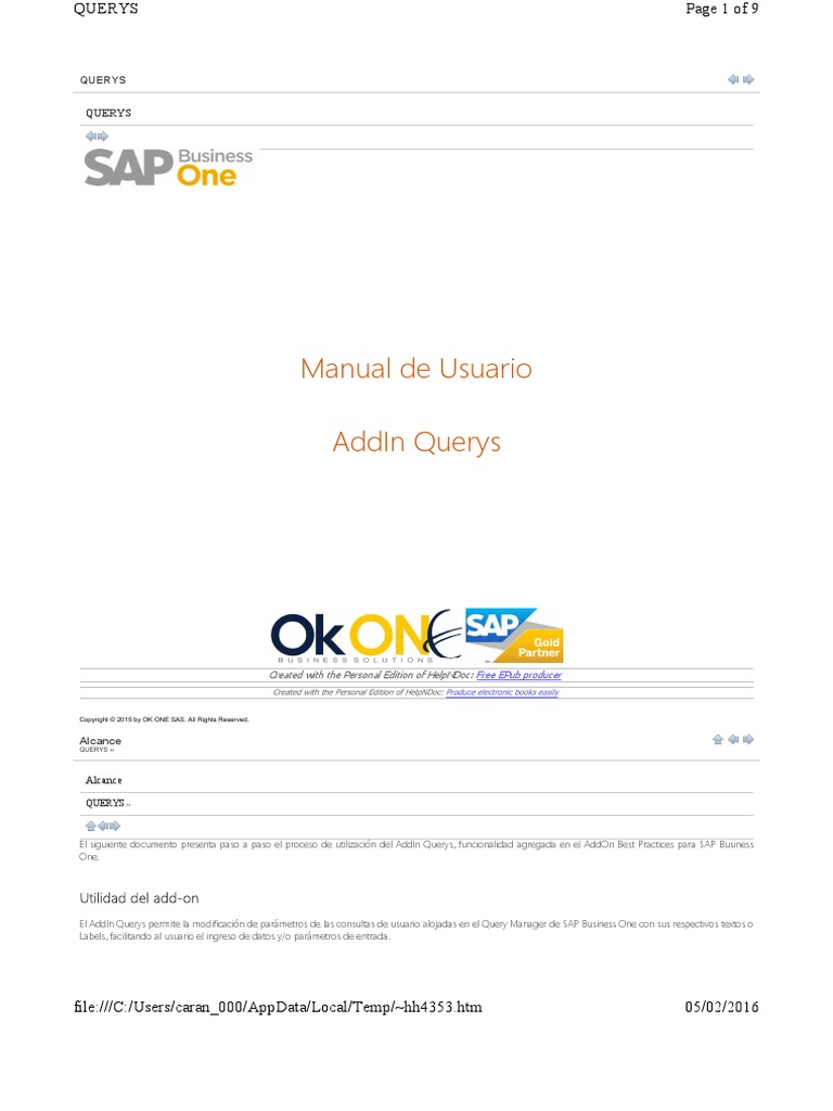 Parametros para Querys | PDF | HTML | Archivo de computadora