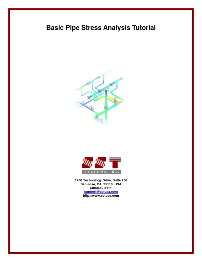 Basic Pipe Stress Tutorial | PDF | Stress (Mechanics) | Pipe (Fluid Conveyance)