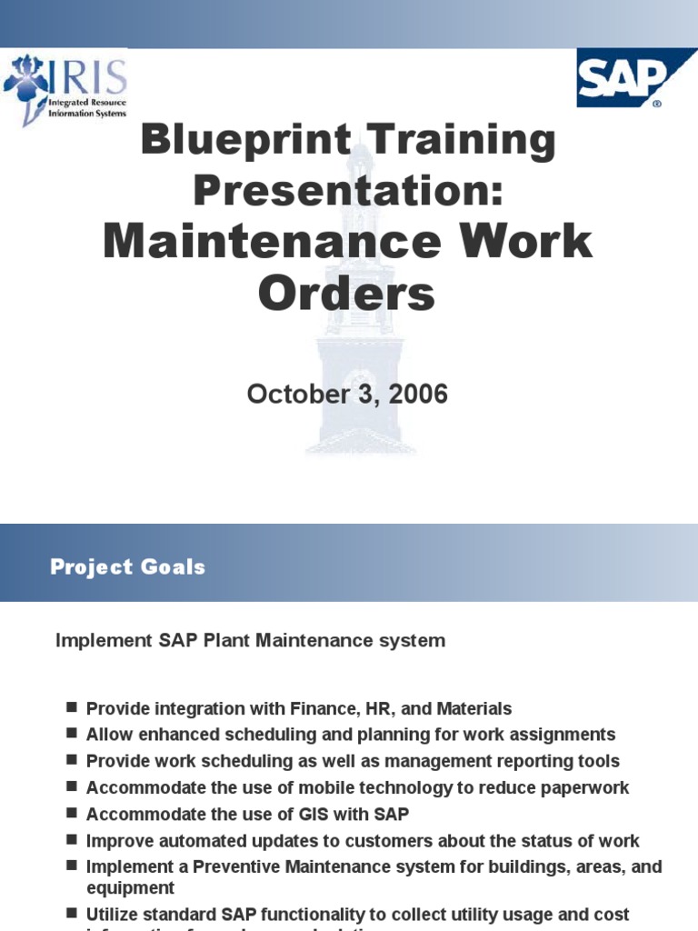 Work Orders | PDF | Sap Se | Scheduling (Computing)