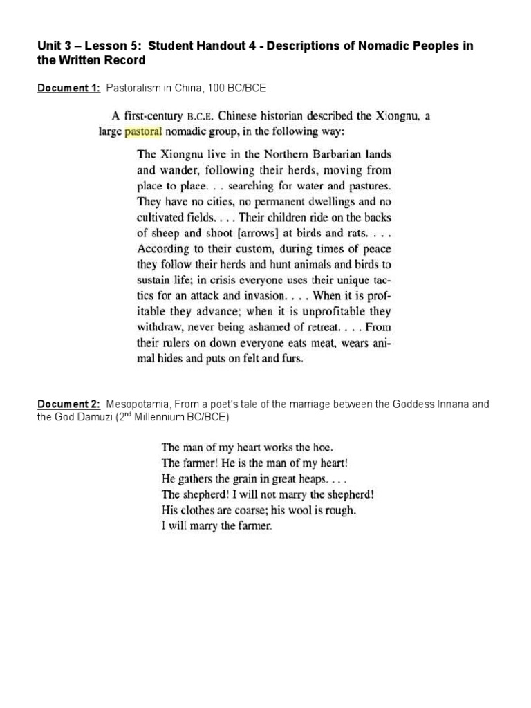 Nomadic Peoples in Historical Records | PDF | Bow And Arrow | Pastoralism