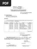 FDA Commitment Letter For Business Permit Sample | PDF