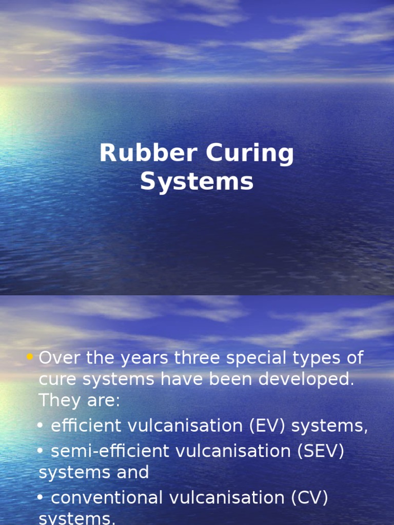 Rubber Curing | PDF | Tire | Cross Link