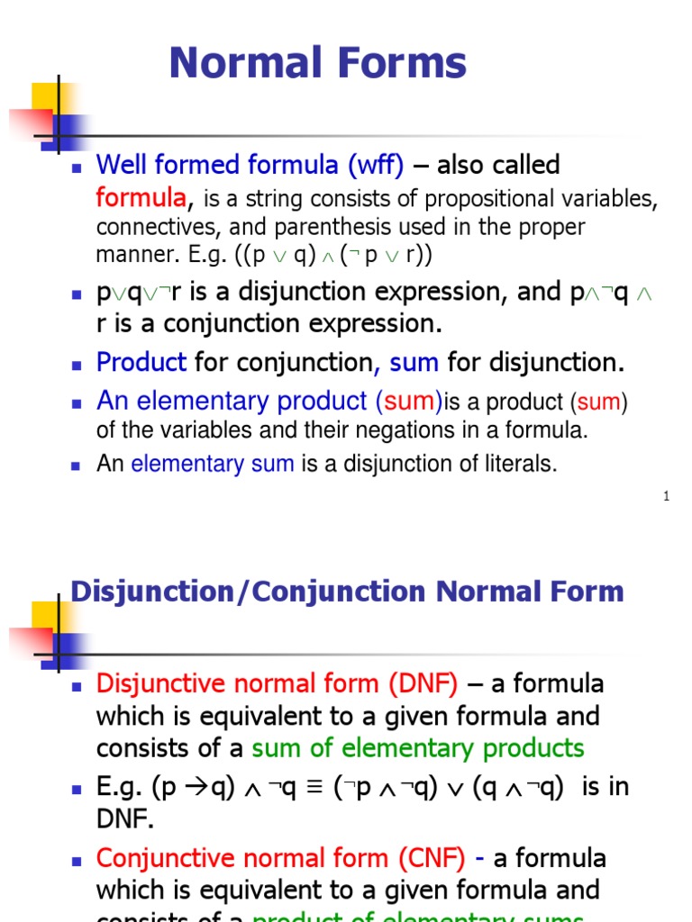 Fallsem2015 16 Cp3066 Qz01ans PDNF and PCNF | PDF | Mathematical Proof ...