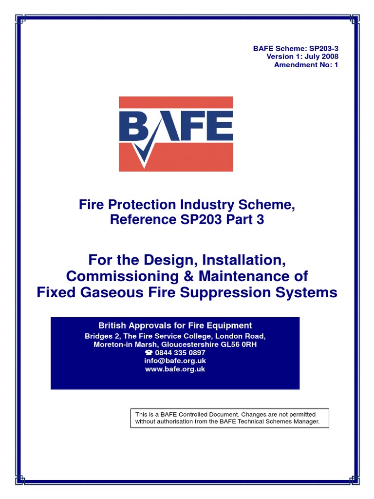 Fire Supression System | PDF | Specification (Technical Standard ...