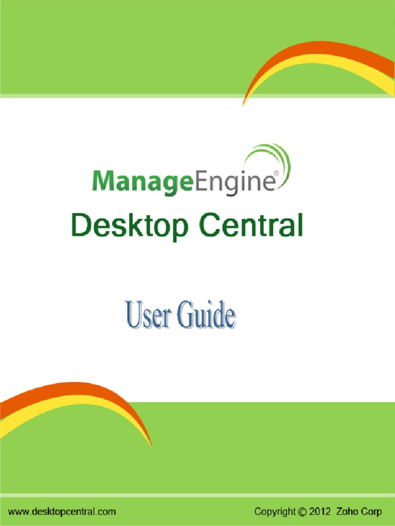 ManageEngine Desktop Central | PDF | Active Directory | Microsoft Windows