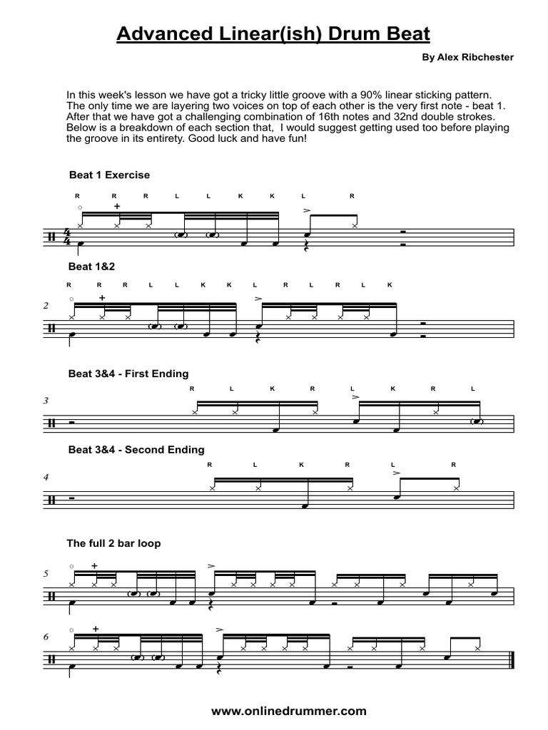 Advanced Linear Grooves | PDF
