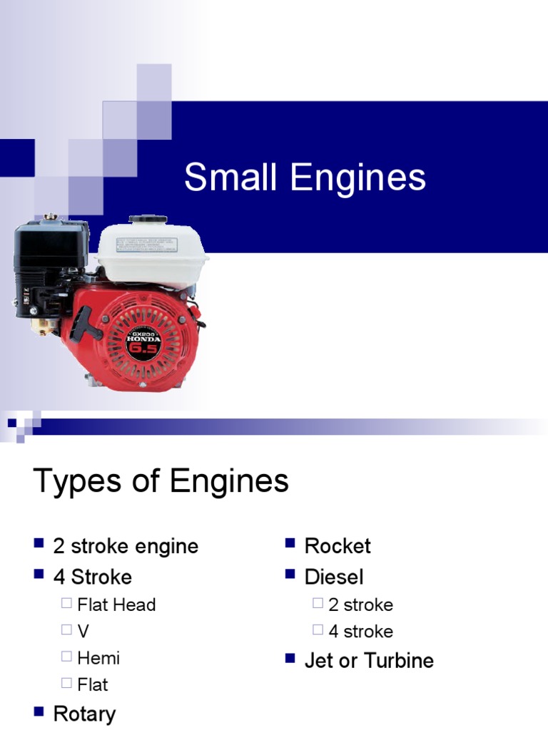 Small Gas Engines 2 | PDF | Internal Combustion Engine | Piston