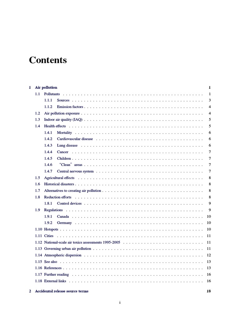 Air Pollution | PDF | Global Environmental Issues | Air Pollution