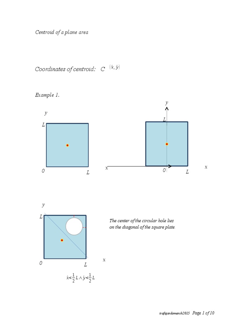 Centroid of Triangle,Semicircle. | Geometric Shapes | Elementary ...