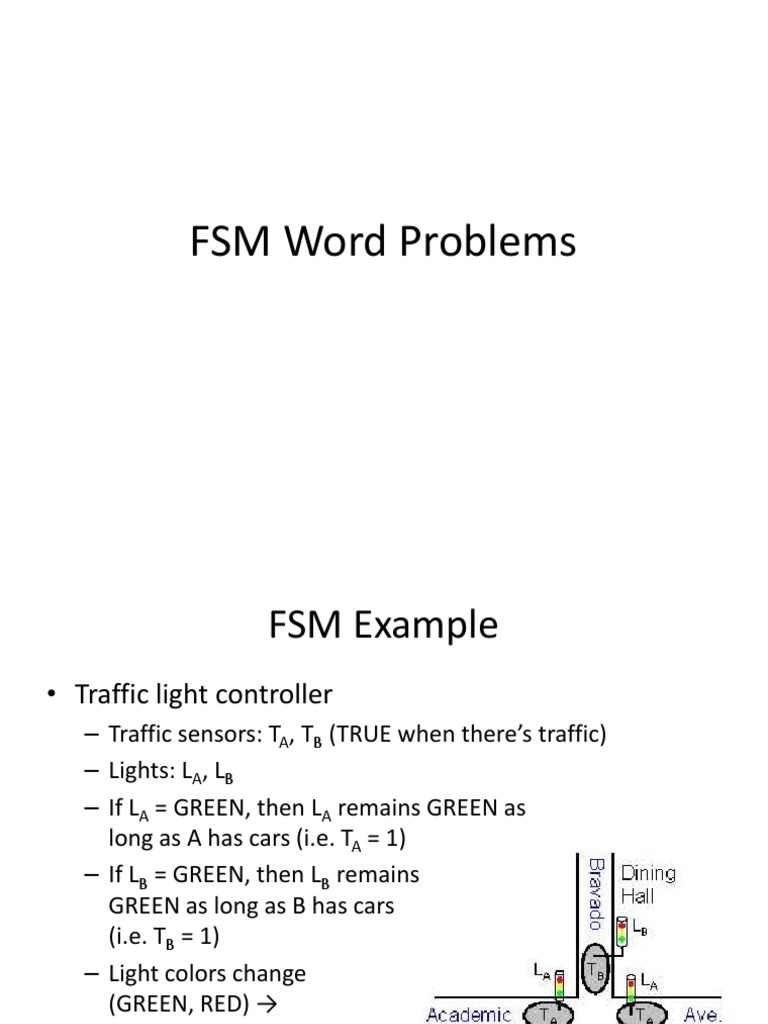 FSM Word Problems PDF | PDF