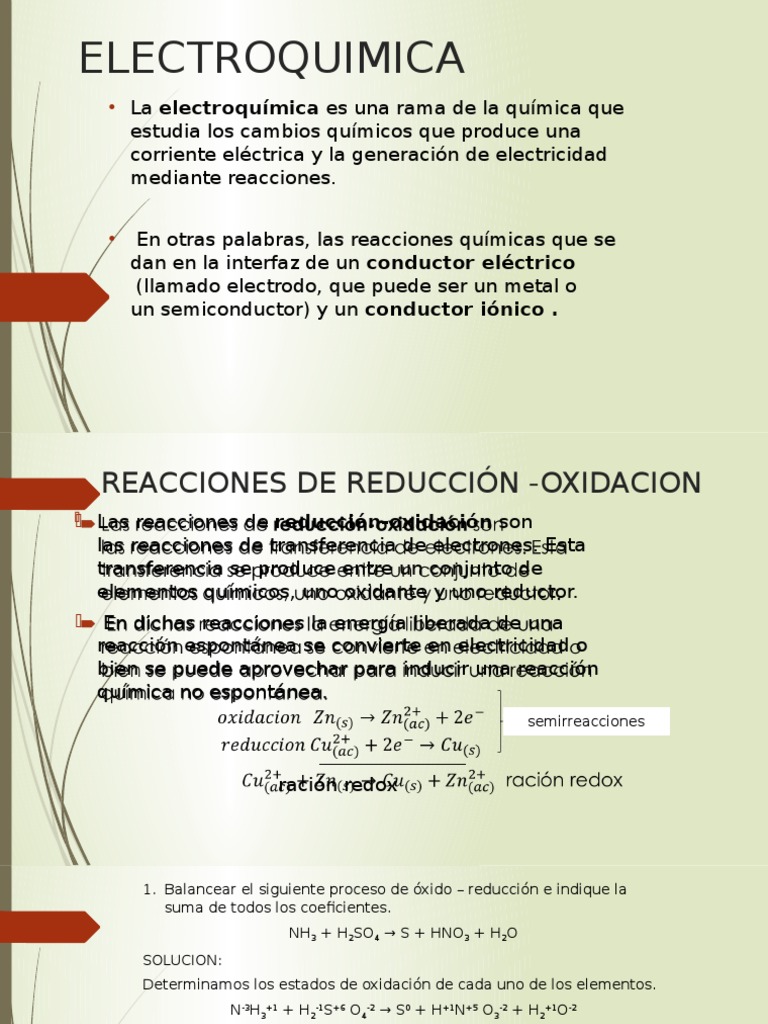 Electro Qui Mica | PDF | Redox | Electroquímica