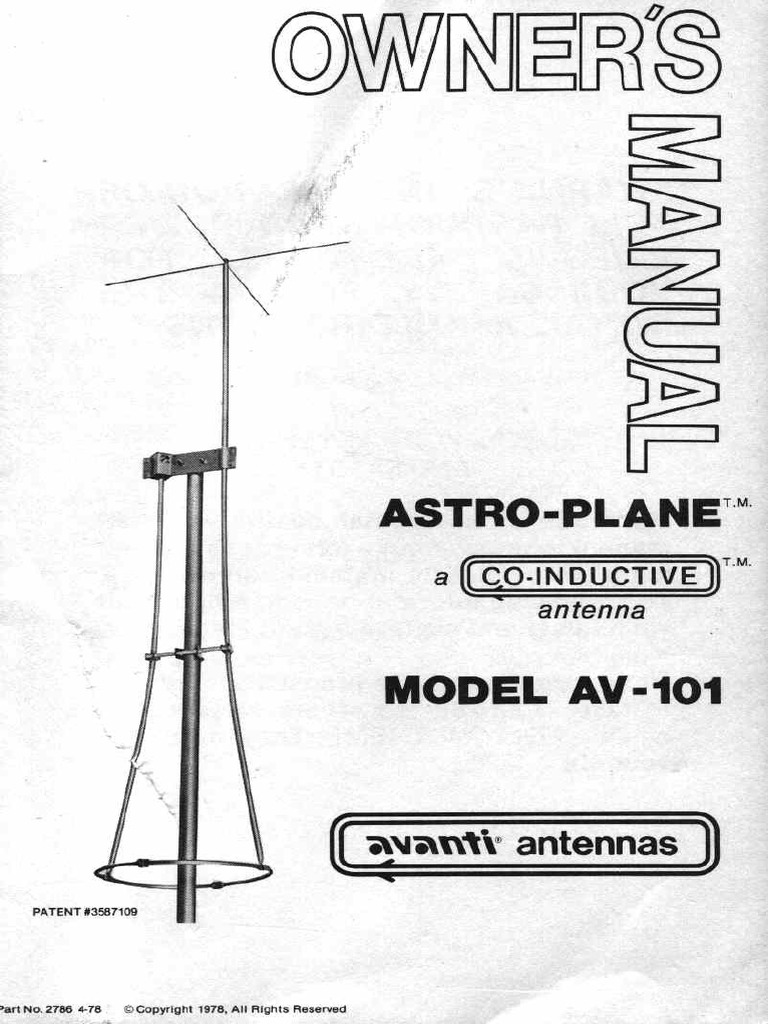 Antena Astro Plane