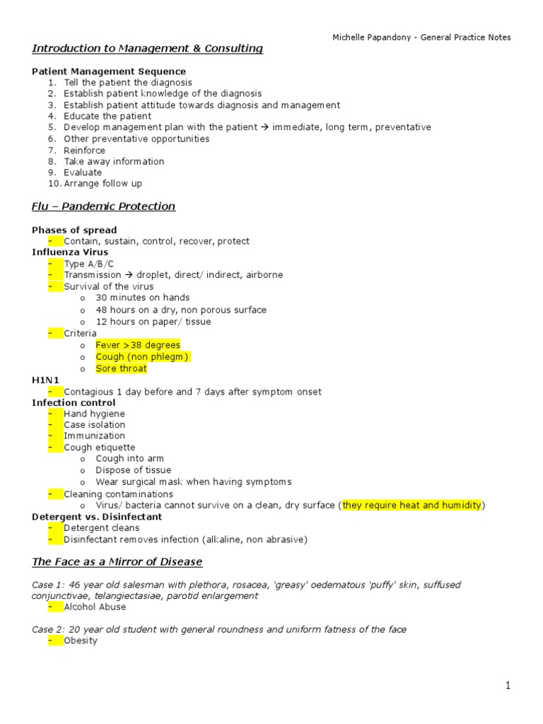 GP NOTES | Preventive Healthcare | Violence