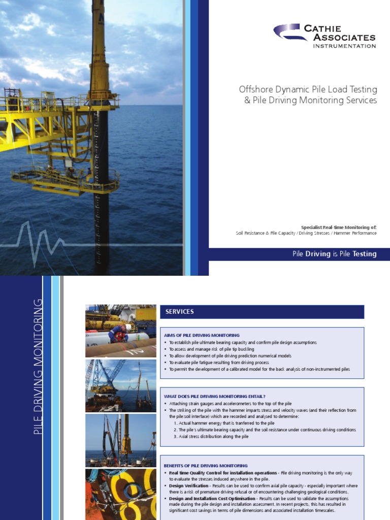 Offshore Dynamic Pile Load Testing | PDF | Deep Foundation ...