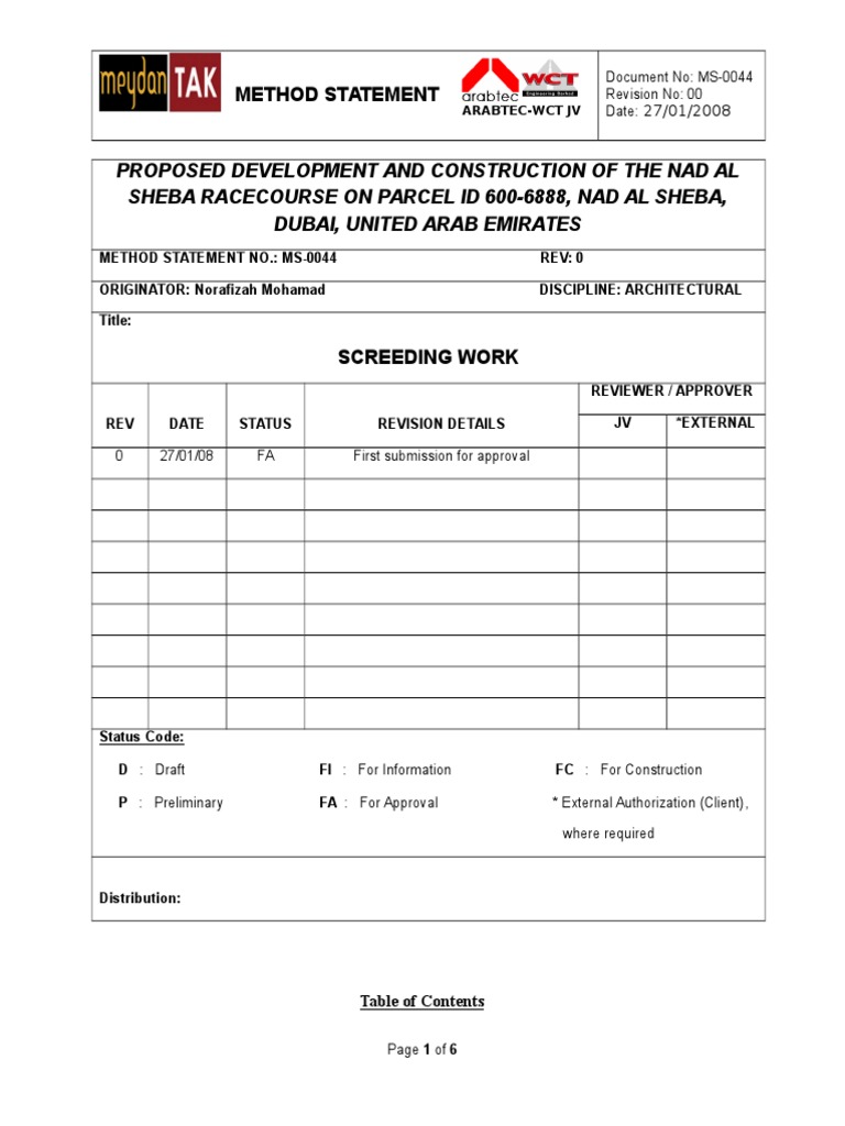 Screeding Work.doc | Concrete | Building Engineering