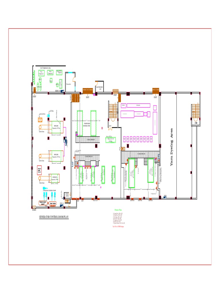 Generator Control Room Plan-Model | PDF