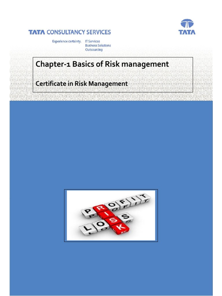 Chapter-1 Basics of Risk Management | Download Free PDF | Beta (Finance ...