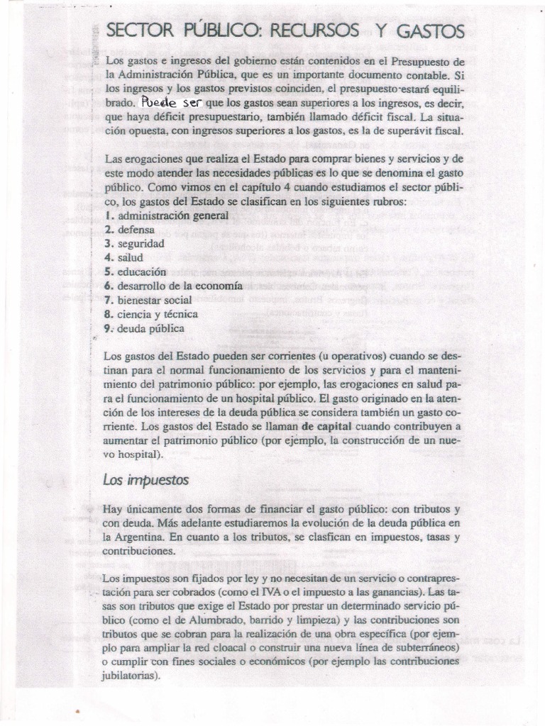 Recursos Públicos - Material para Legislación y Práctica Impositiva ...