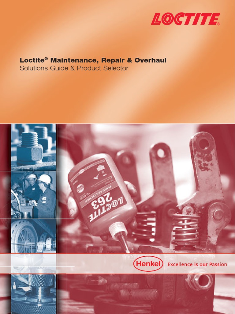 Loctite Maintenance | PDF | Adhesive | Pipe (Fluid Conveyance)