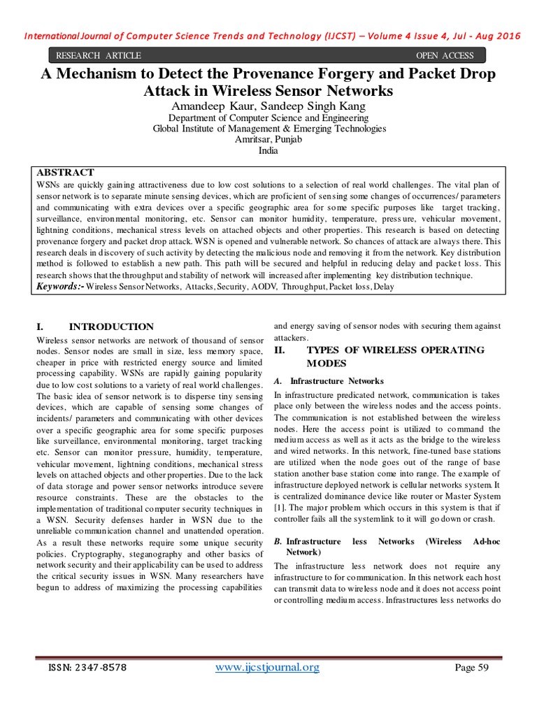 (IJCST-V4I4P10) :er. Amandeep Kaur, Dr. Sandeep Singh Kang | Download ...