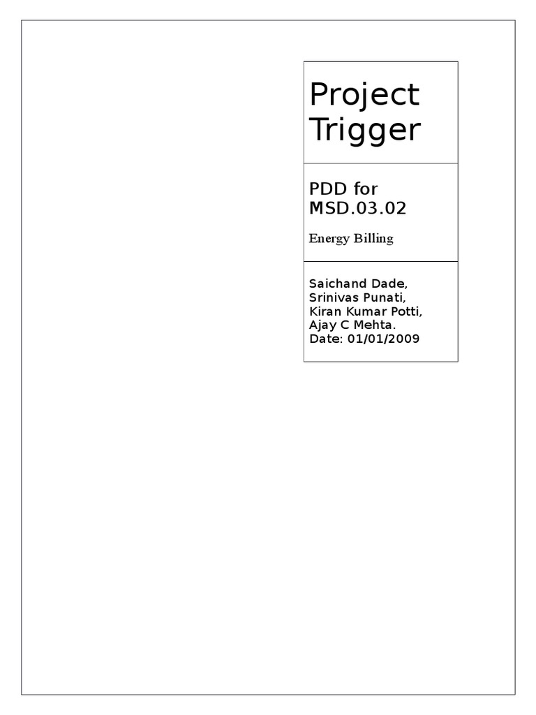 PDD MSD.03.02 Energy Billing | PDF | Invoice | Debits And Credits