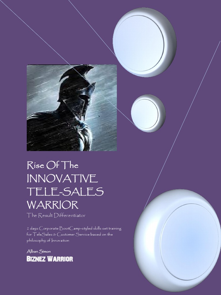 Innovative Tele-Sales Warrior - 2 PDF | PDF | Sales | Creativity