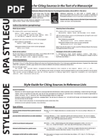 APA format Model Paper | American Psychological Association | Microsoft