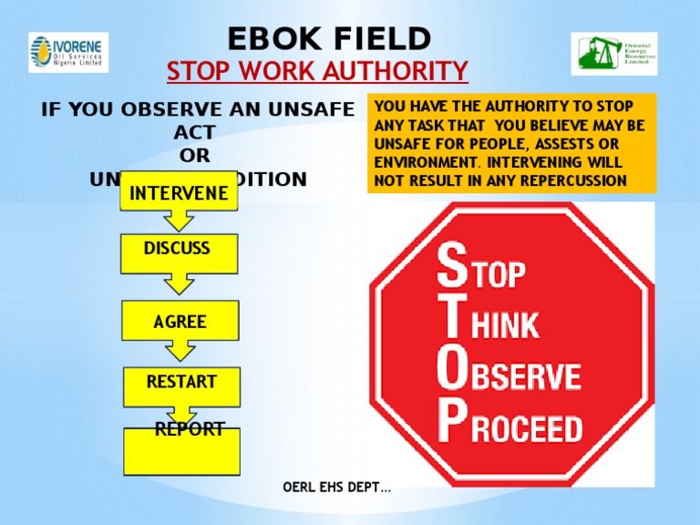 Stop Work Authority 2 | PDF | Self-Improvement | Career & Growth