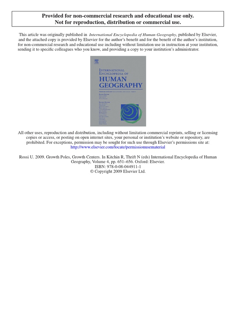 Growth Poles Growth Centres | PDF | Economic Growth | Economics