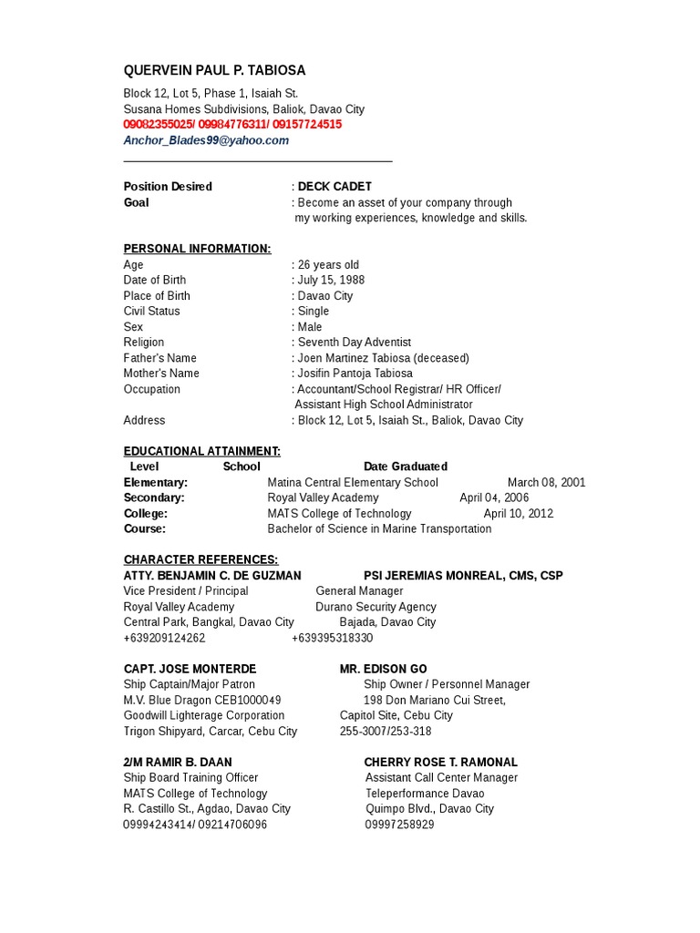 Paul's Resume Doc. 2 | Computer Related Introductions | Computing