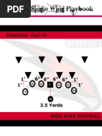 Pro Spread Offense System Playbook PDF | PDF | Sports | American Football