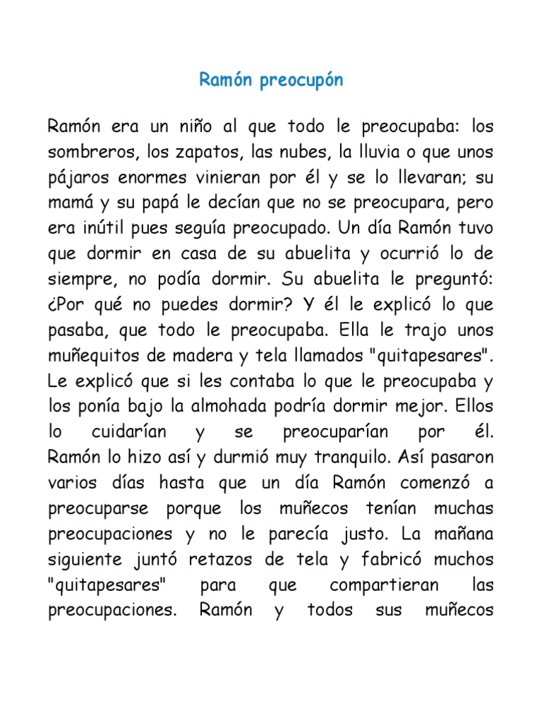 Ramón Preocupón | PDF | Payaso | Ocio