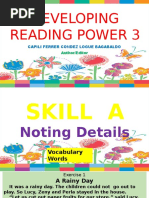 DEVELOPING READING POWER 2a | PDF | Cuisine | Food And Drink