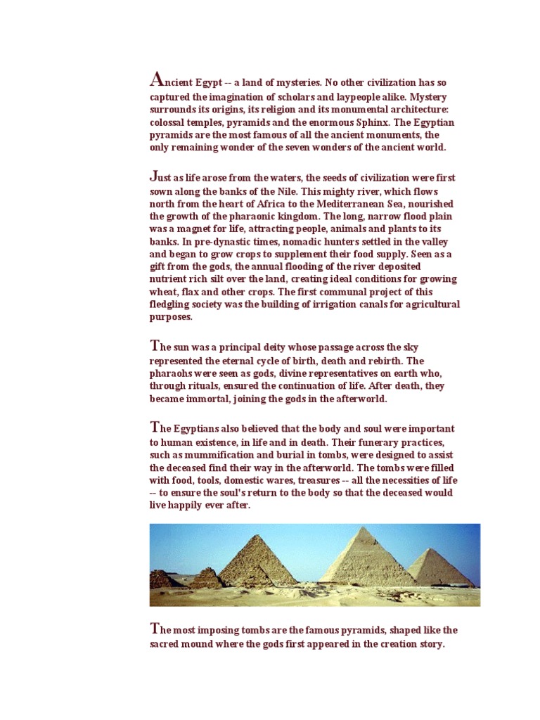 Ancient Egypt | PDF | Ancient Egypt | Osiris